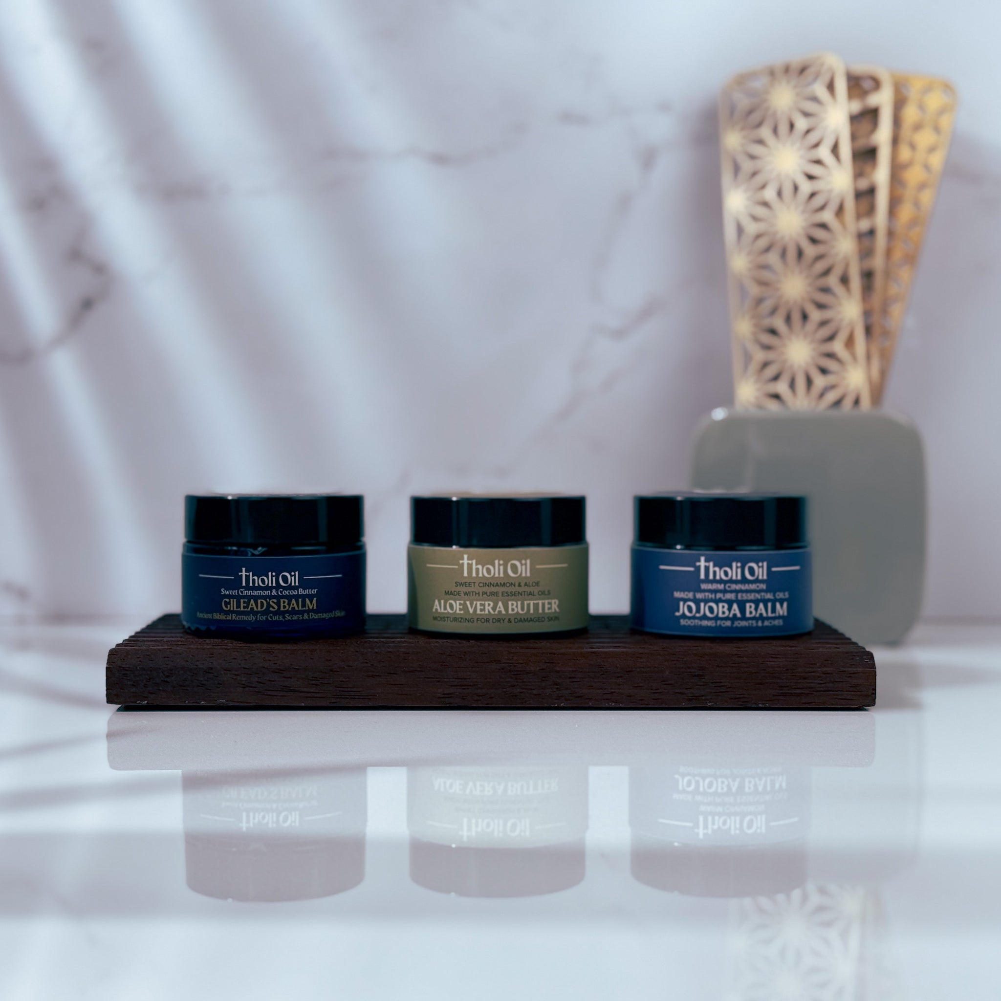 Tholi Oil 3 pack Bundle - Jojoba, Aloe Vera and Gilead's - Bundle